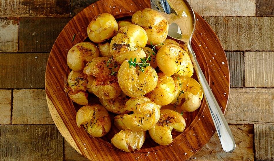 FLORA CRACKED POTATOES | Flora